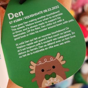 Squishmallows | Toys | Den Gingerbread Axolotl Christmas 223 Original ...